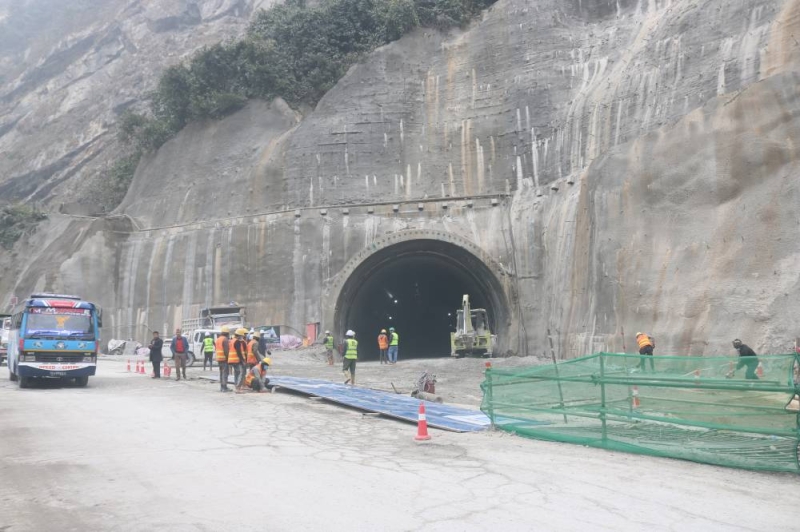 Siddhababa tunnel way breakthrough today – The Himalayan Times – Nepal ...